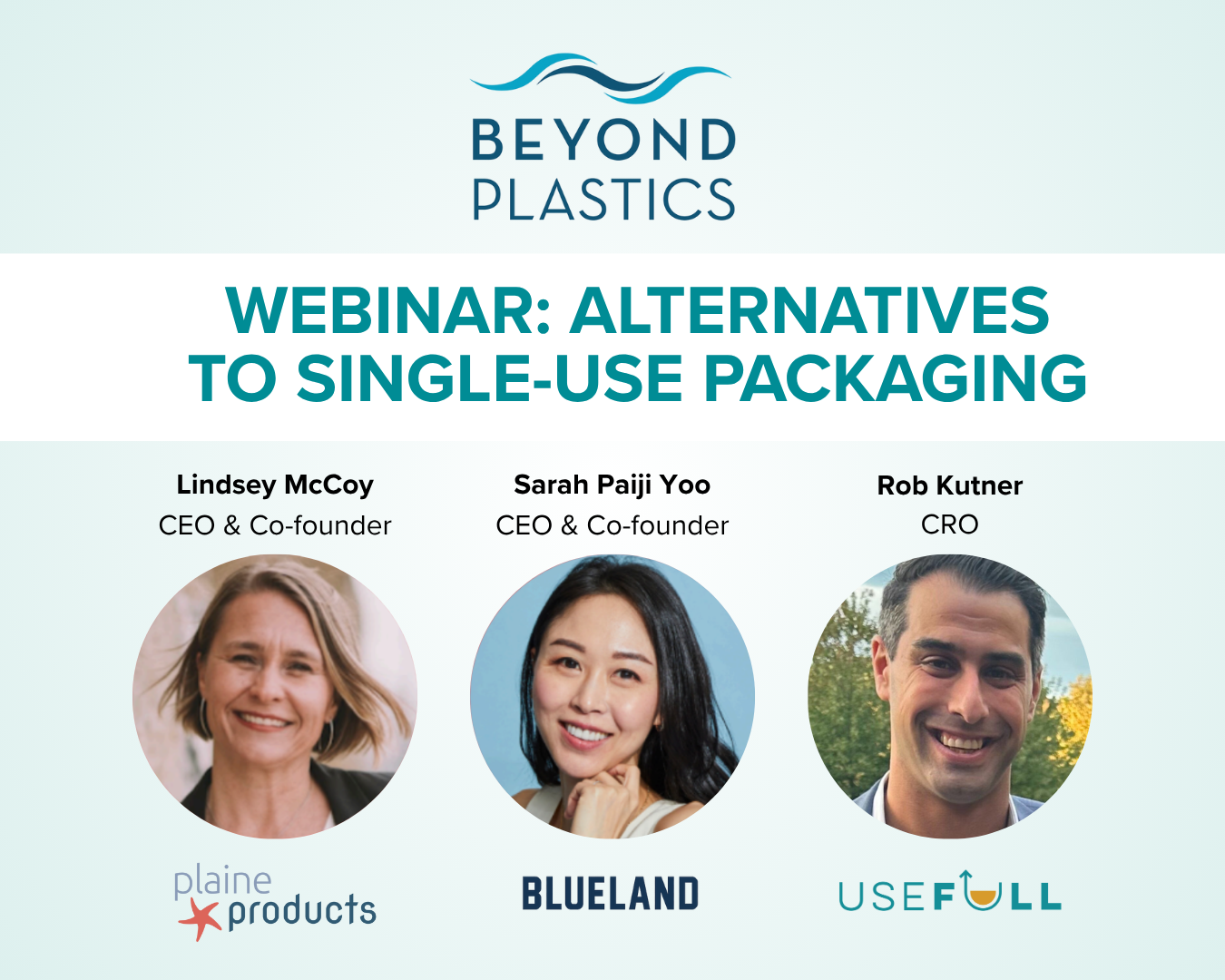Beyond Plastics Webinar: Excellent Alternatives to Plastic Packaging ...